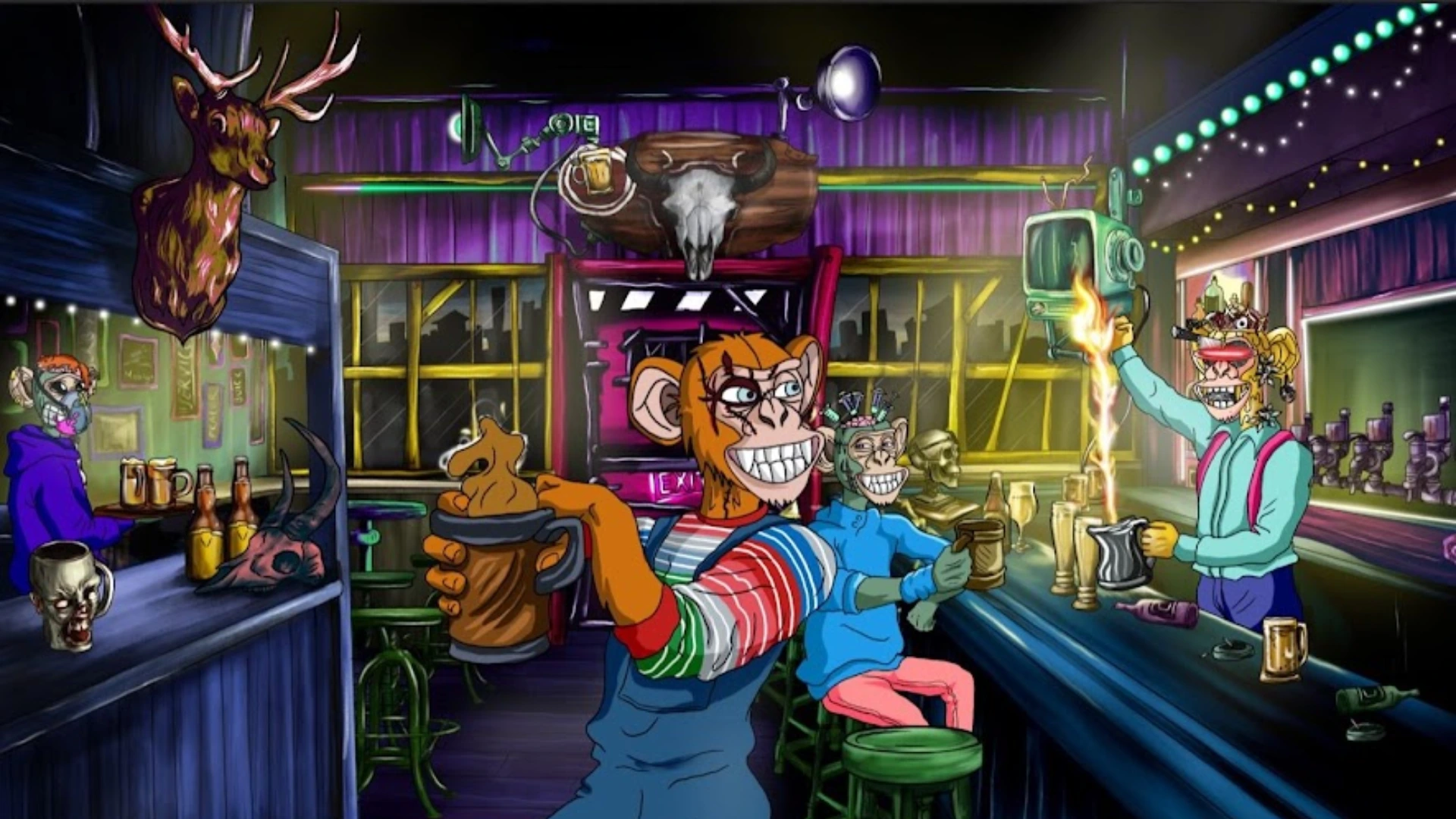 Undead Space Apes | Ebisu's Bay Marketplace